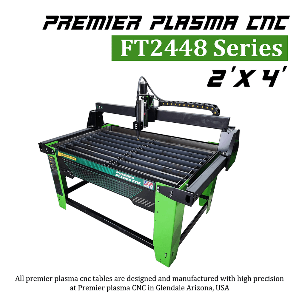 CNC FT2448 Series: Precision 2'x4' CNC Table – Premier Plasma CNC